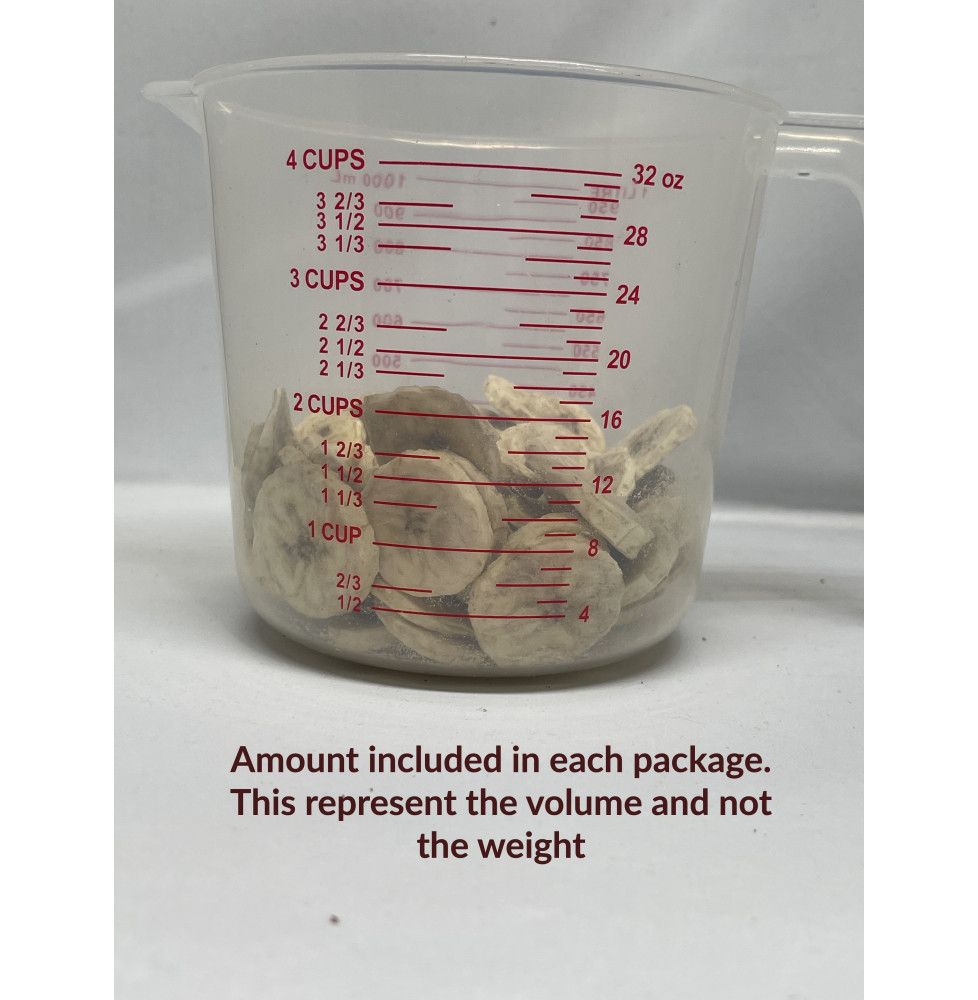 Pure Choice Foods Organic Freeze-Dried Banana Chips | upto 25 Year ...