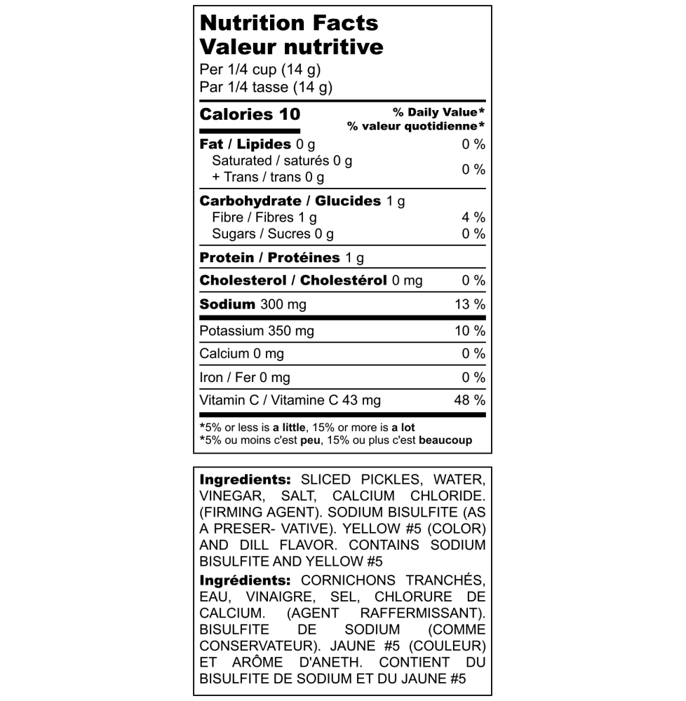 Freeze Dried Pickle Chips 14g – Made in Canada Tangy/Salty Snack with ...